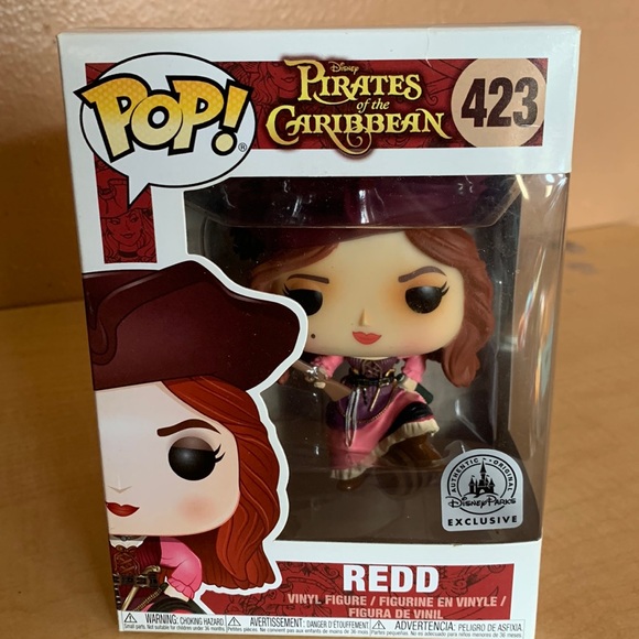 Disney | Other | Disney Pirates Of The Caribbean Redd Funko Pop | Poshmark